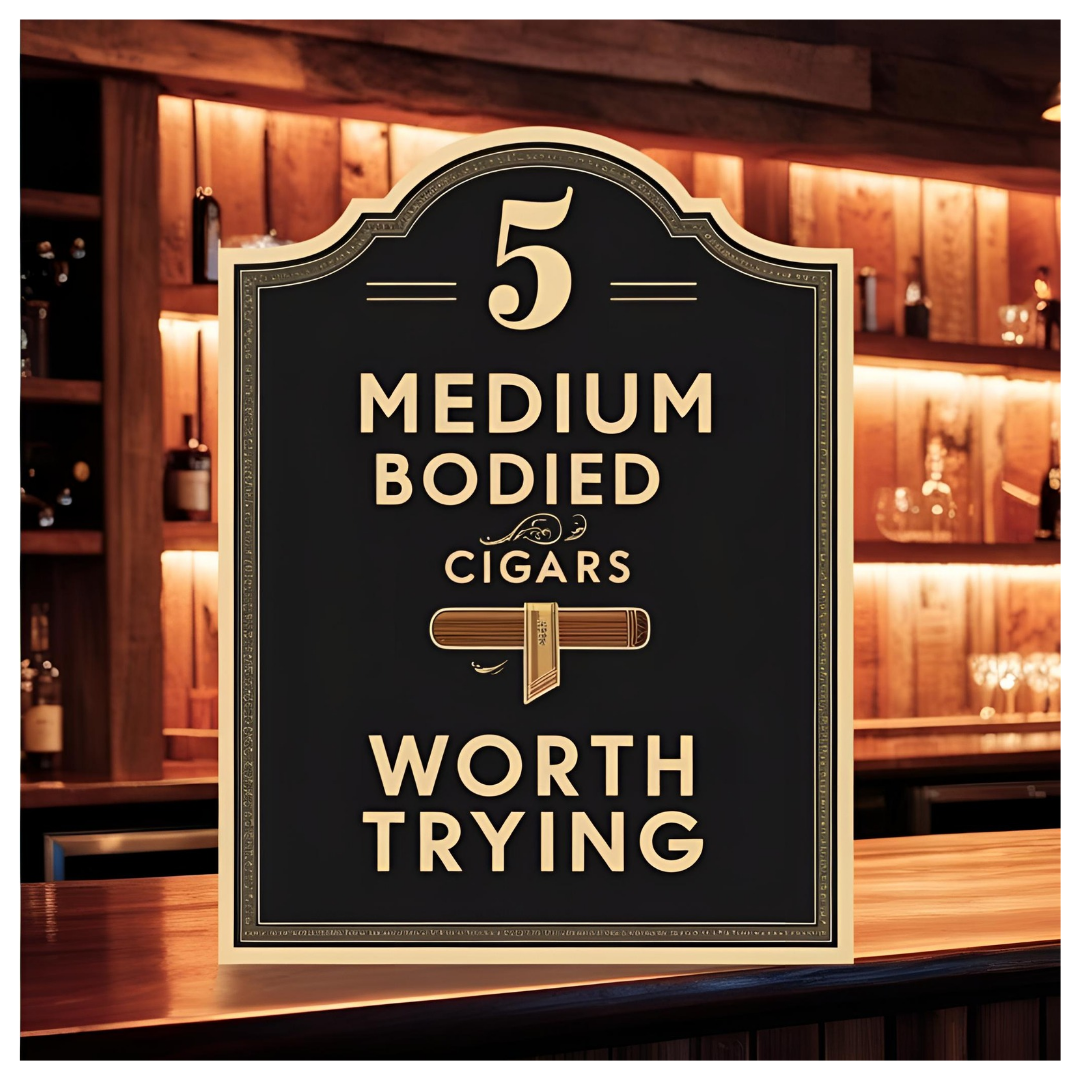 5 medium bodied cigars worth trying - Vdg-cigars