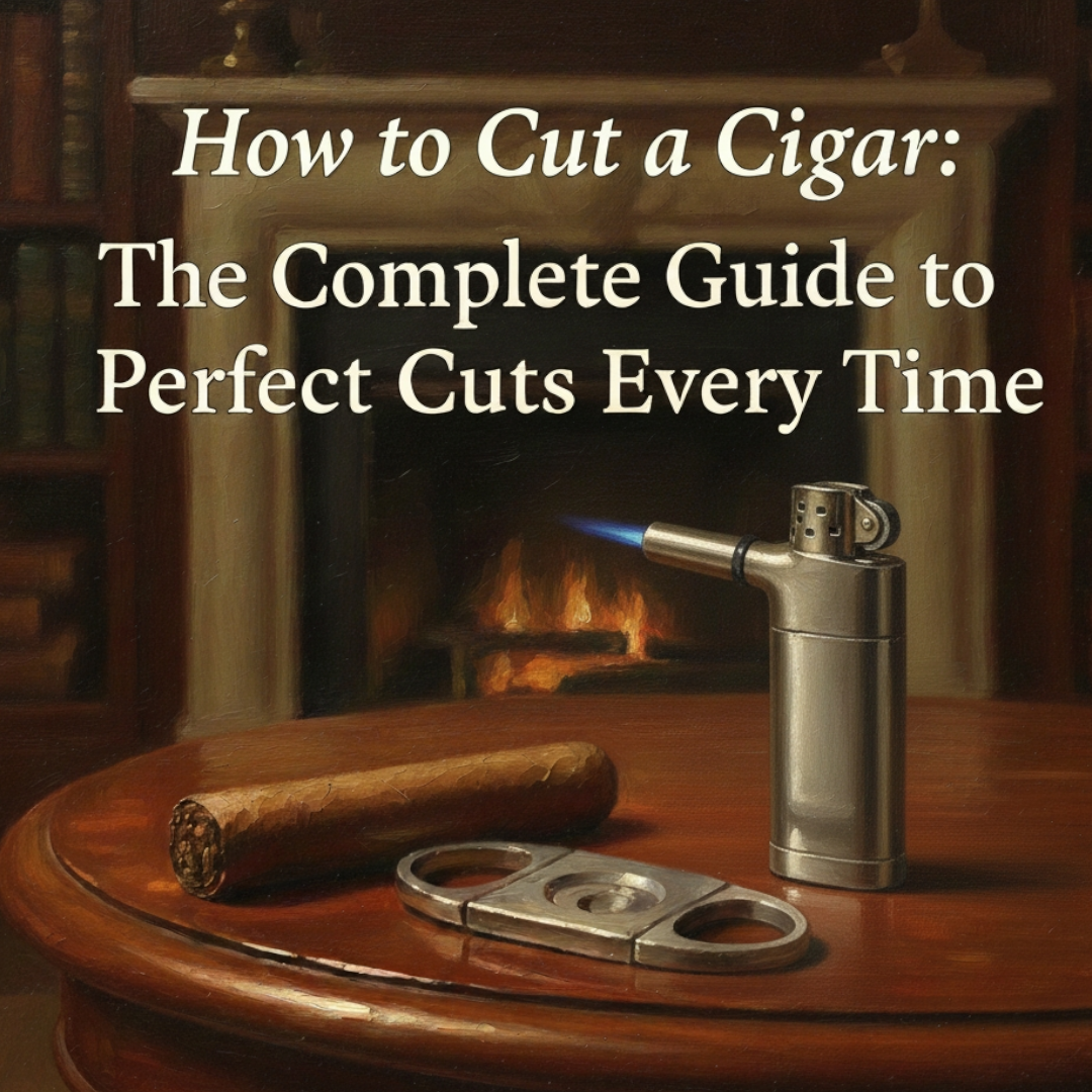 How to Cut a Cigar: The Complete Guide to Perfect Cuts Every Time - Vdg ...